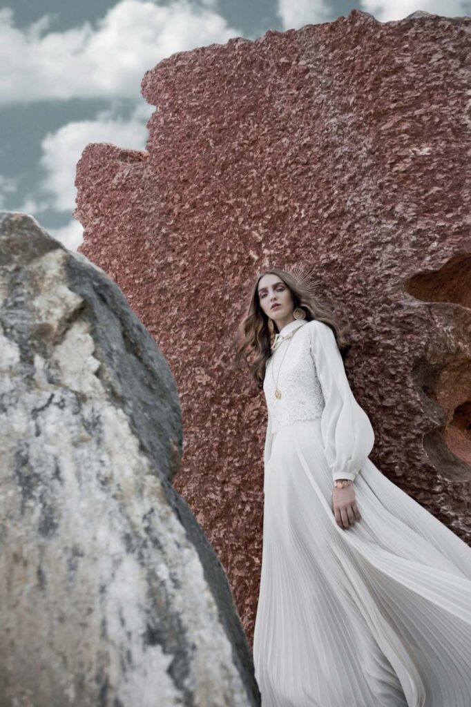 Pietre magiche. Editoriale di moda